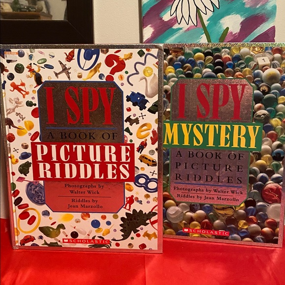 Scholastic | Other | I Spy Picture Riddles I Spy Mystery Books Seek And ...